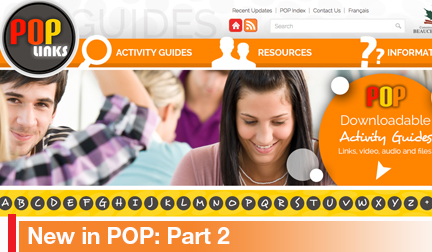 What’s New in POP (Part 2): Activity Guides on the POP Links Website ...